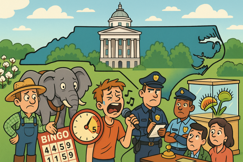 10 Bizarre North Carolina Laws That Will Leave You Scratching Your Head